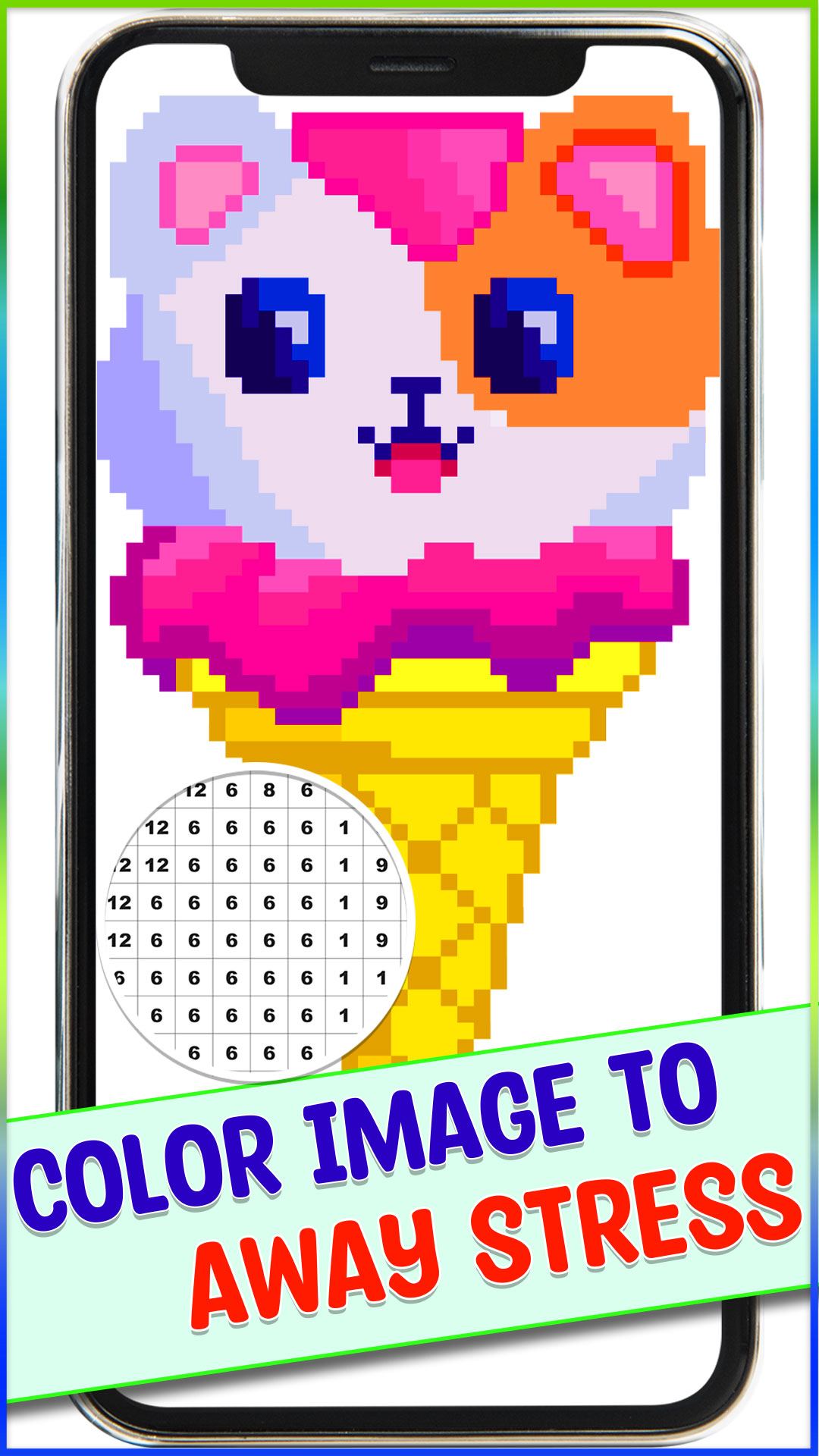 Kawaii Pixel Art Coloring Book : Color By Number - Kawai Coloring Game:Amazon.de:Appstore for ...