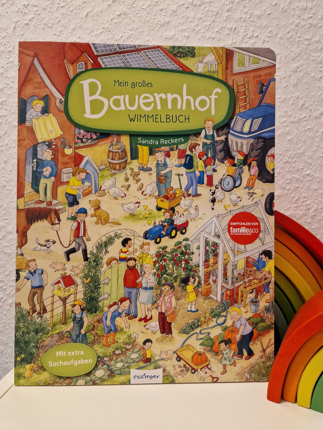 Mein großes Bauernhof-Wimmelbuch: Ein spannender Ausflug zu Huhn ...