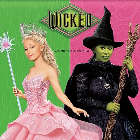 Calendario De Pared 2025 Wicked Part 1 Elphaba Y Glinda Amazon es calendario-de-pared-2025-wicked-part-1-elphaba-y-glinda-amazon-es
