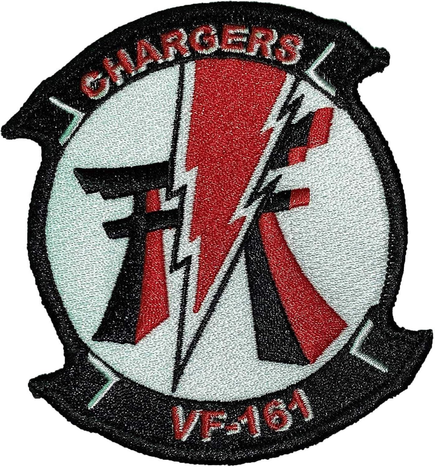 Amazon.com: VF-161 Chargers Squadron Patch- Sew On : Clothing, Shoes ...