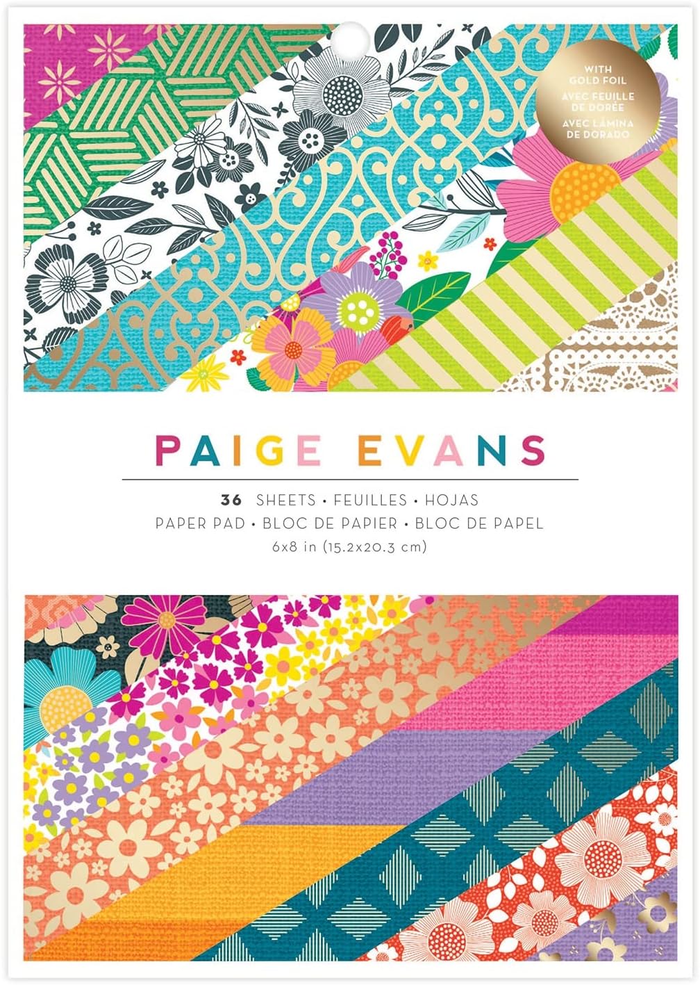 Amazon.com: Paige Evans Single-Sided Paper Pad 6"X8" 36/Pkg-Splendid