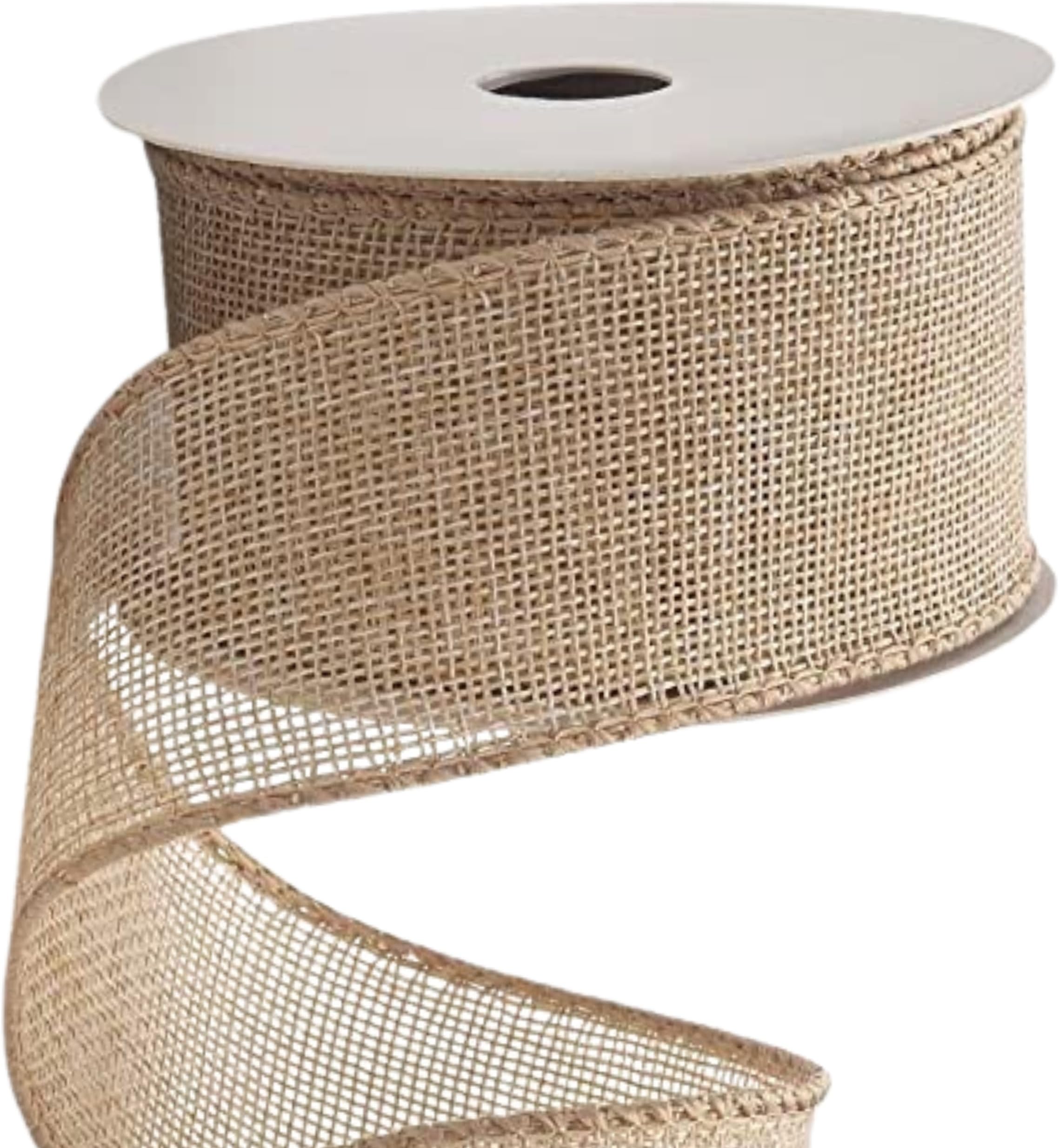 Amazon.com: Natural Burlap Ribbon for Crafting — 3 Inch x 10 Yards ...