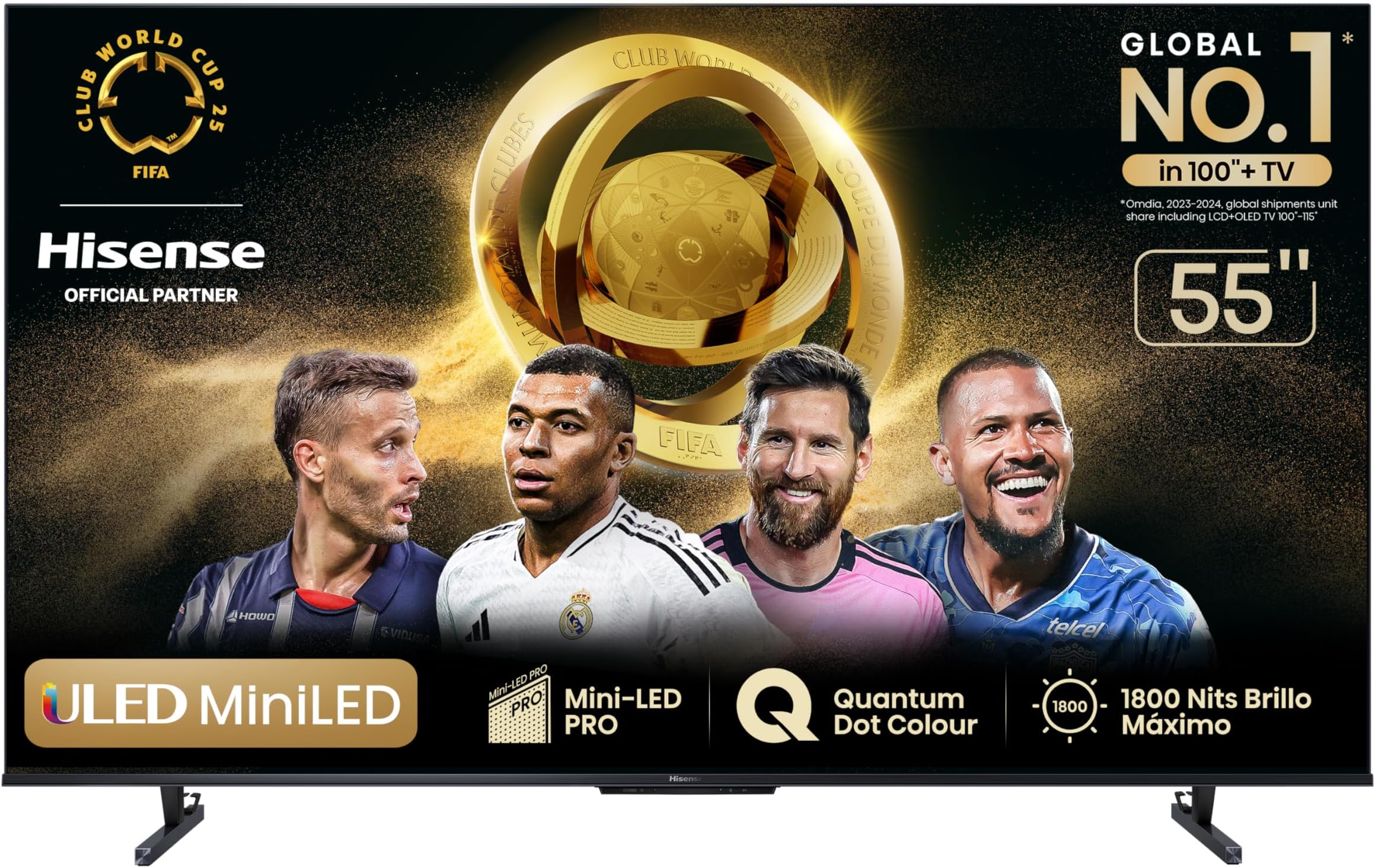 Hisense Television U8N Pantalla 65 Pulgadas,Mini-LED Pro Smart Google ...