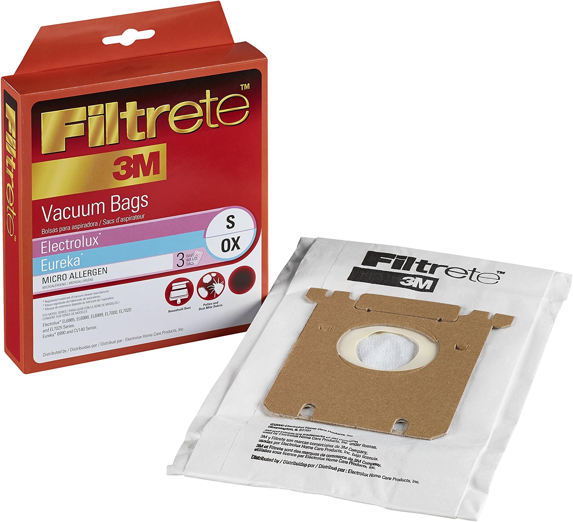 Amazon.com - 3M Filtrete 3M Eureka Style LS Micro Allergen Pkg Vacuum Bag