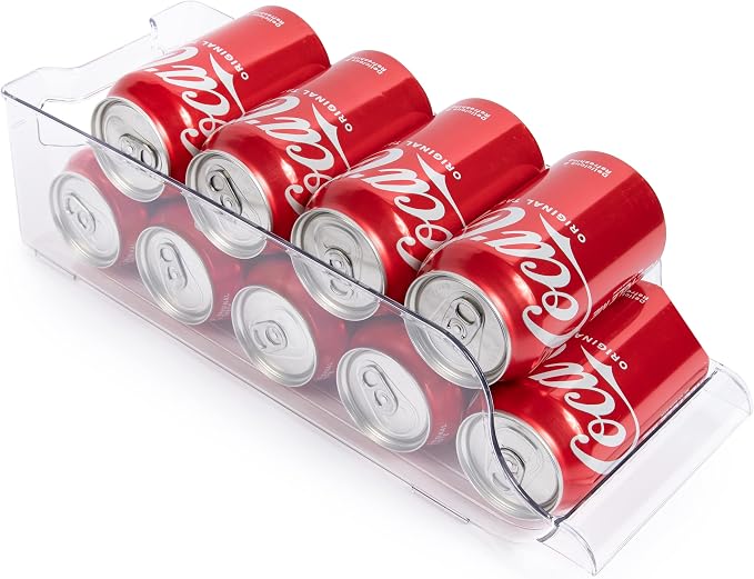 Amazon.com: Greenco Soda Can Organizer for Refrigerator, Durable ...
