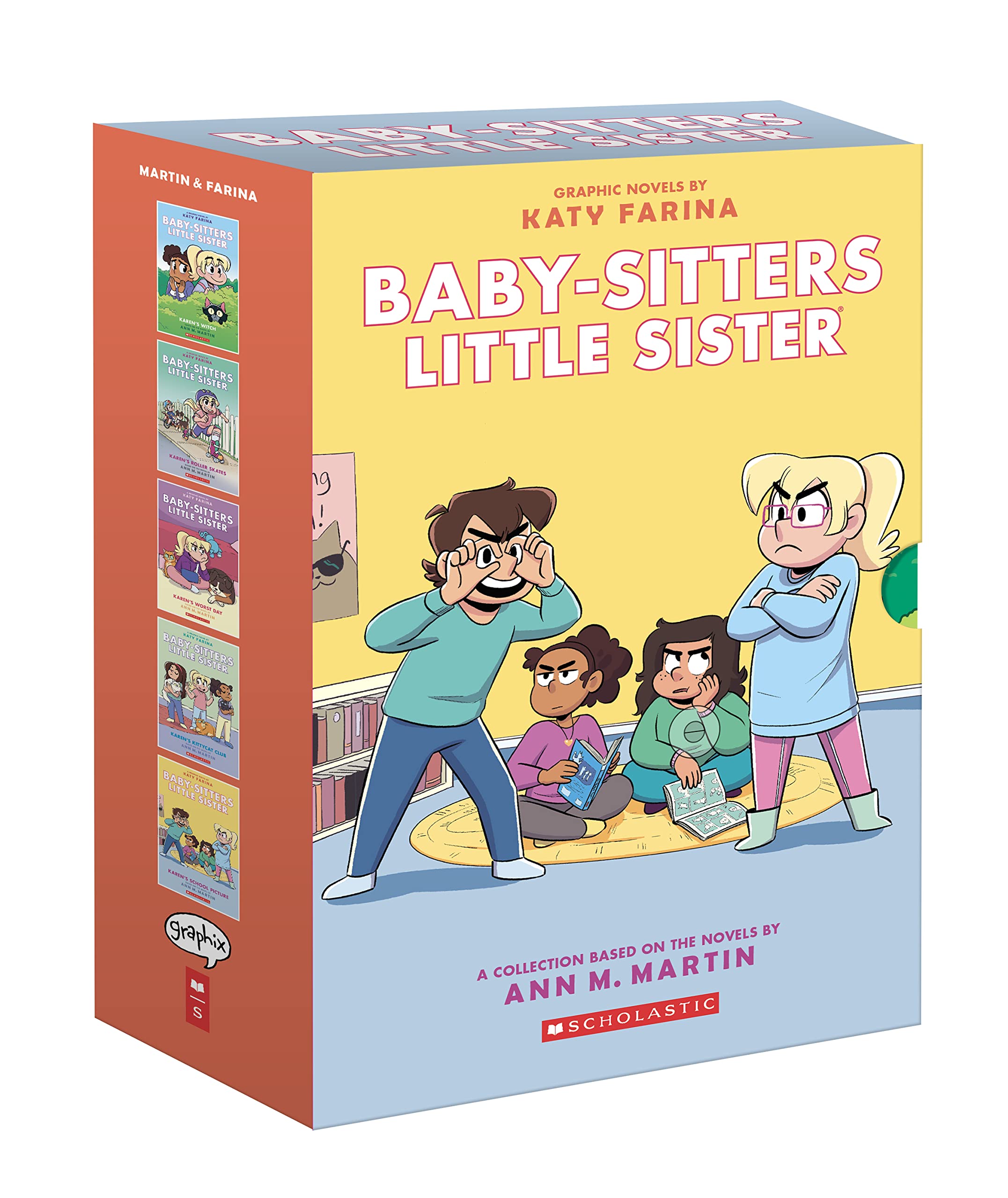 Baby-Sitters Little Sister Graphic Novel 5-Book Collection: Martin Ann ...