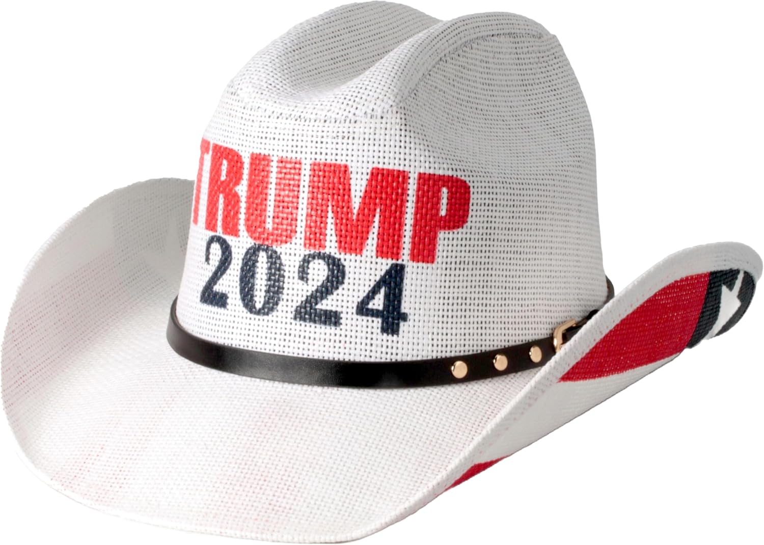 Trump 2024 Cowboy Hat - Vintage Cowgirl Hat, Patriotic American Flag ...