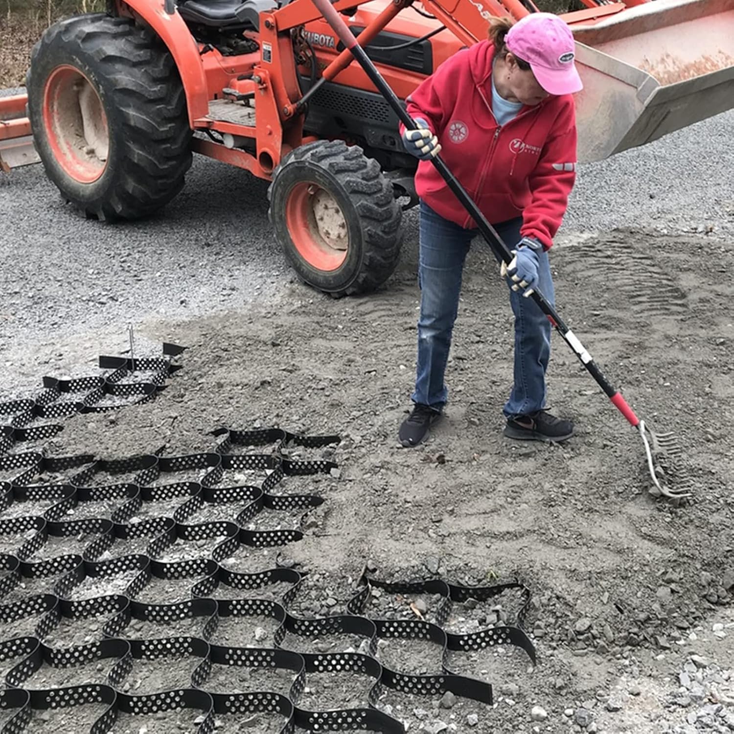 Amazon.com: Gravel Grid Driveway Geo Grid/Ground Protection Grids ...