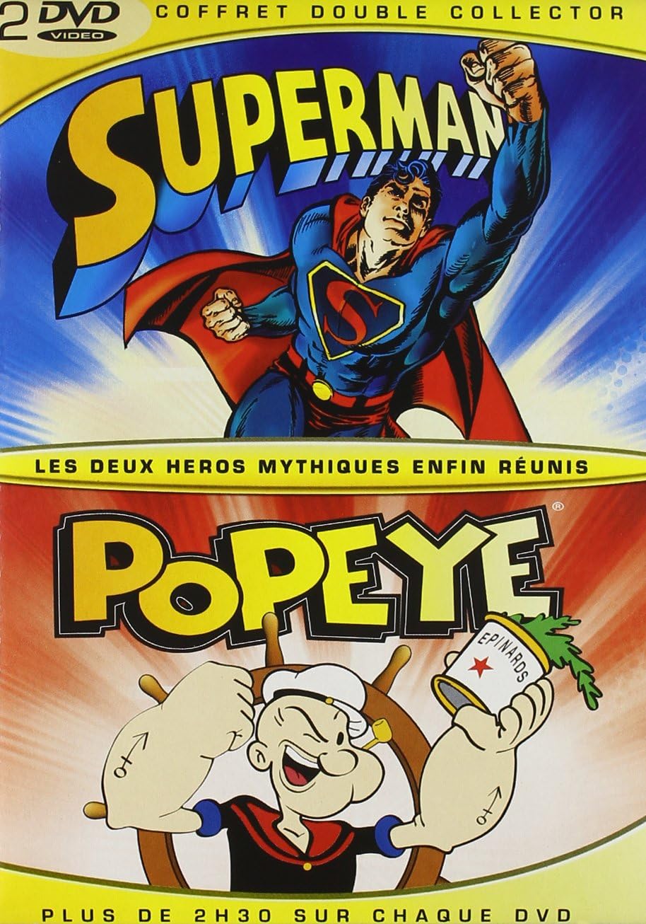 Superman / Popeye - Coffret 2 DVD: Amazon.co.uk: DVD & Blu-ray