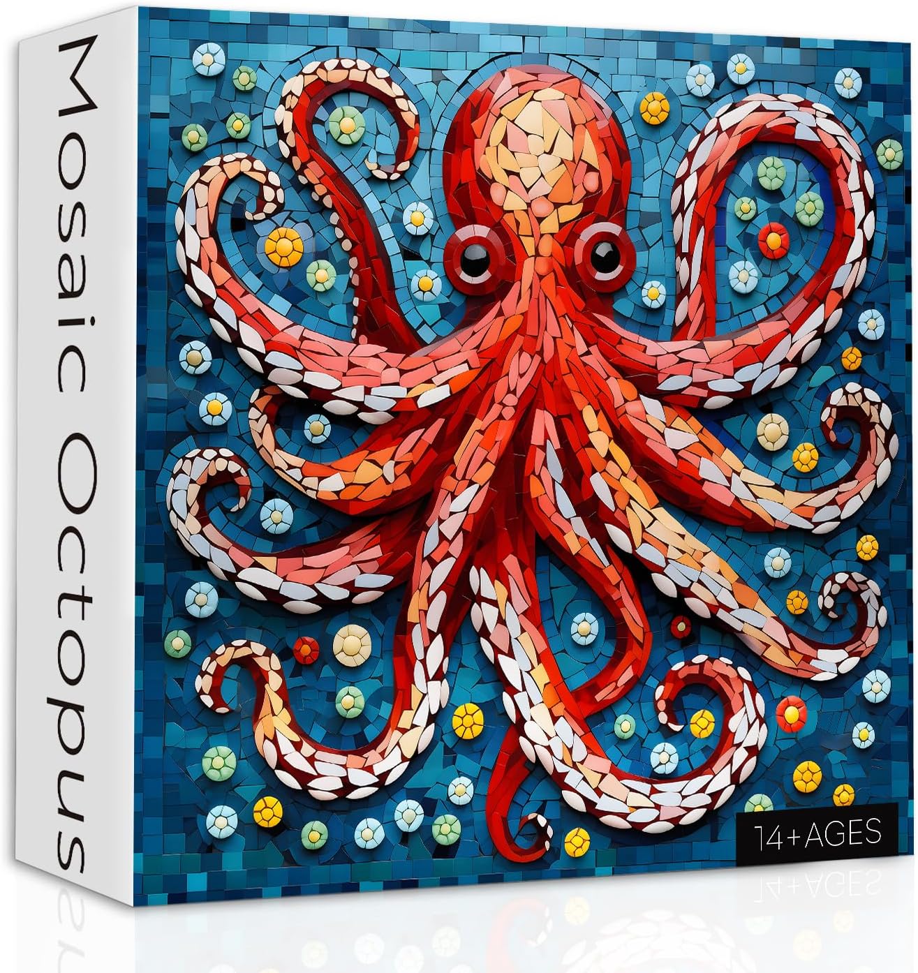 Amazon.com: Mosaic Octopus Puzzles for Adults 1000 Pieces, Ocean ...