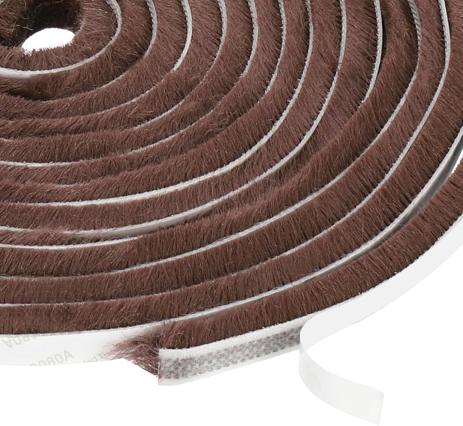 uxcell Self Adhesive Brush Seal Weather Stripping 3/8" x 3/8" x 36ft ...