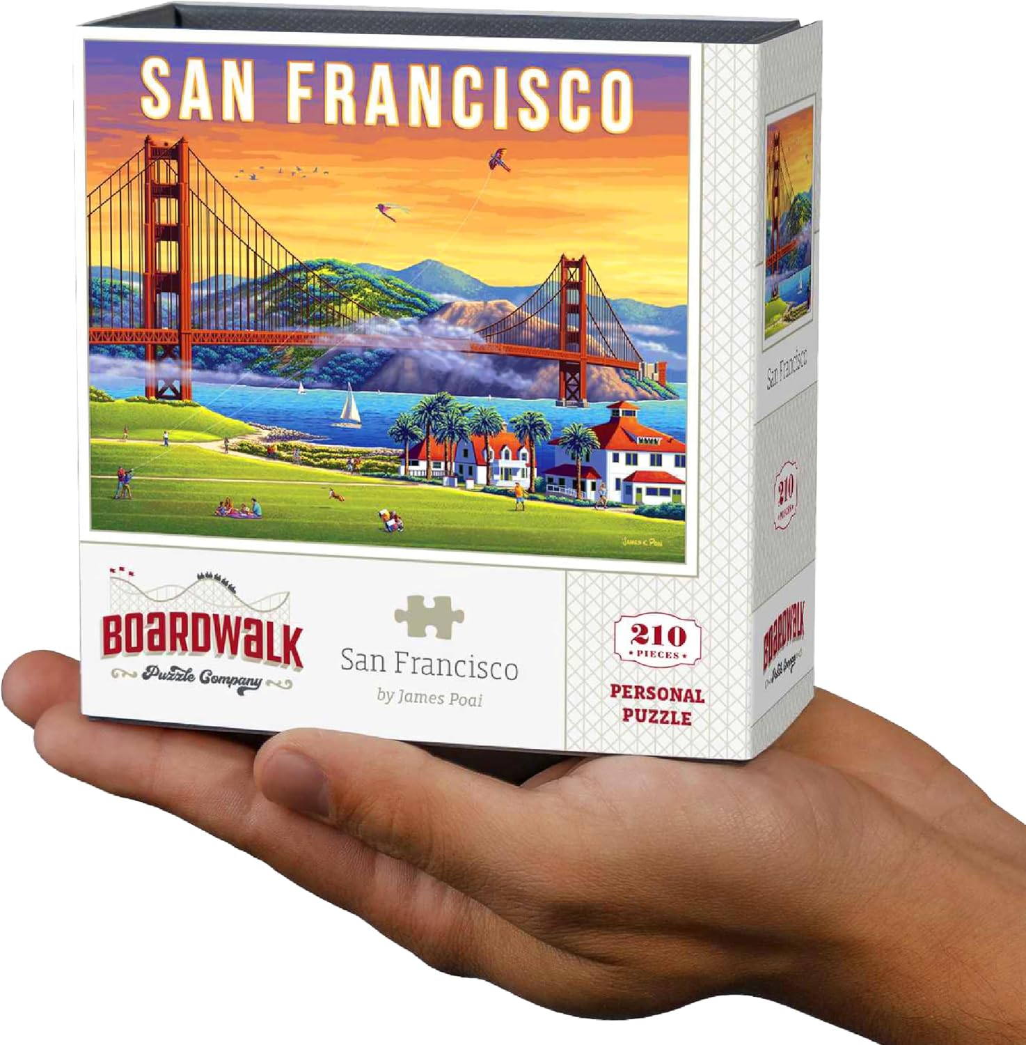 Amazon.com: San Francisco by Boardwalk - Personal Puzzle - 210 Piece ...