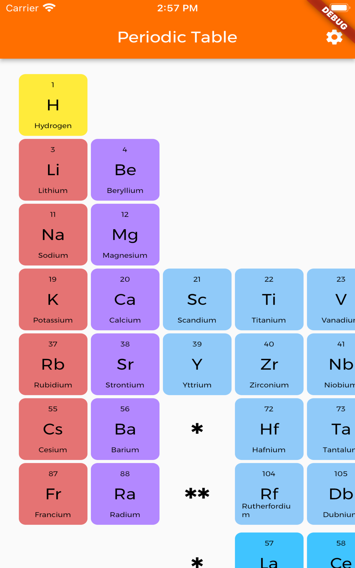 Customisable Periodic Table - App on Amazon Appstore