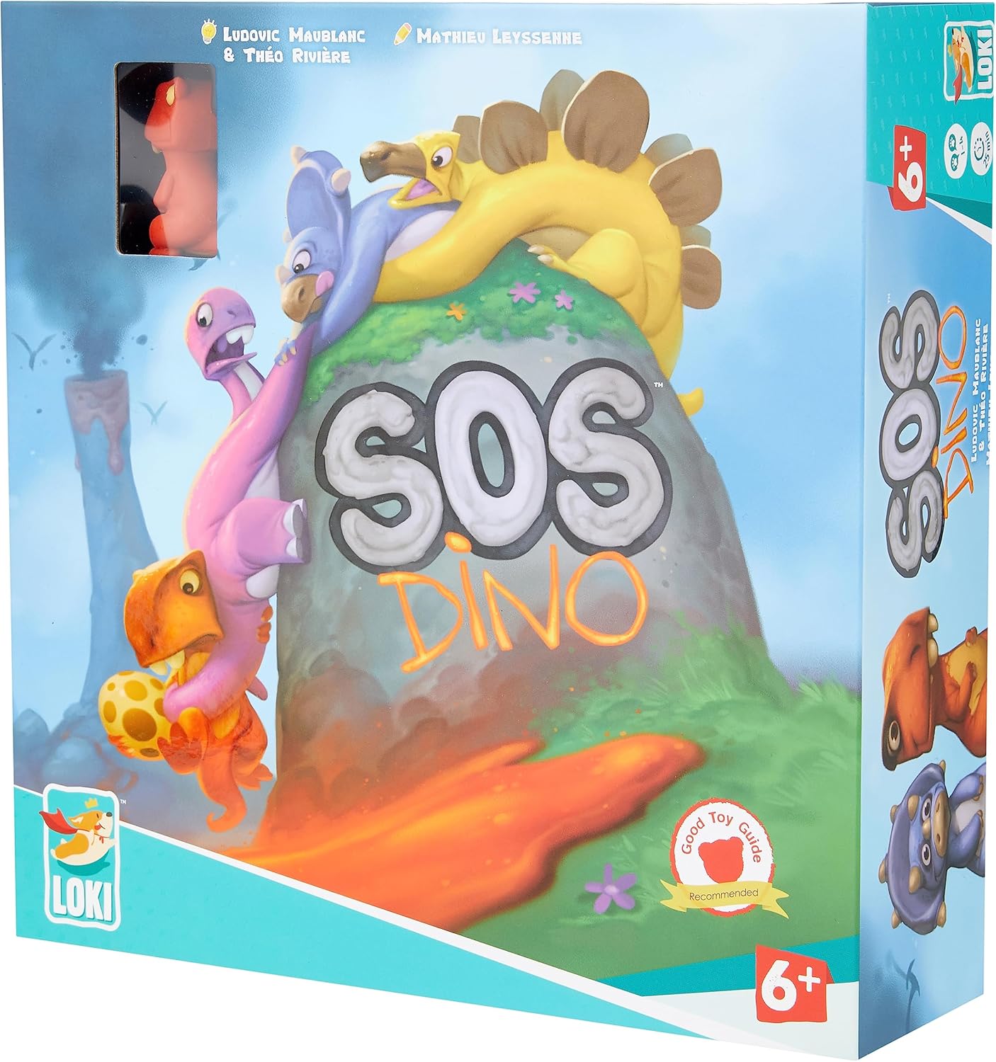 Amazon.com: Loki: SOS Dino Game, -Tile Placement Tabletop -Board Game ...