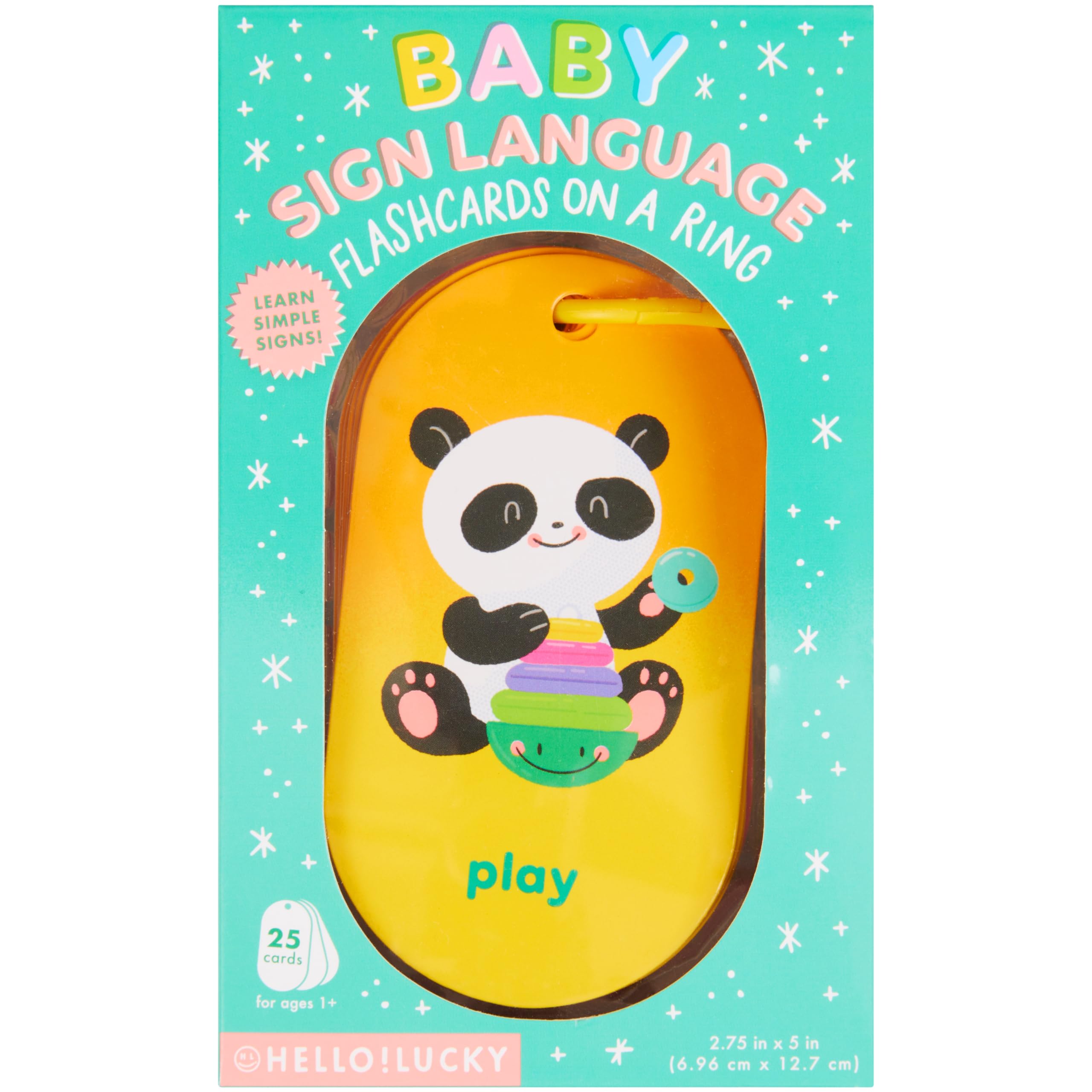 Snapklik.com : CR Gibson HelloLucky Babys First Words Sign Language ...
