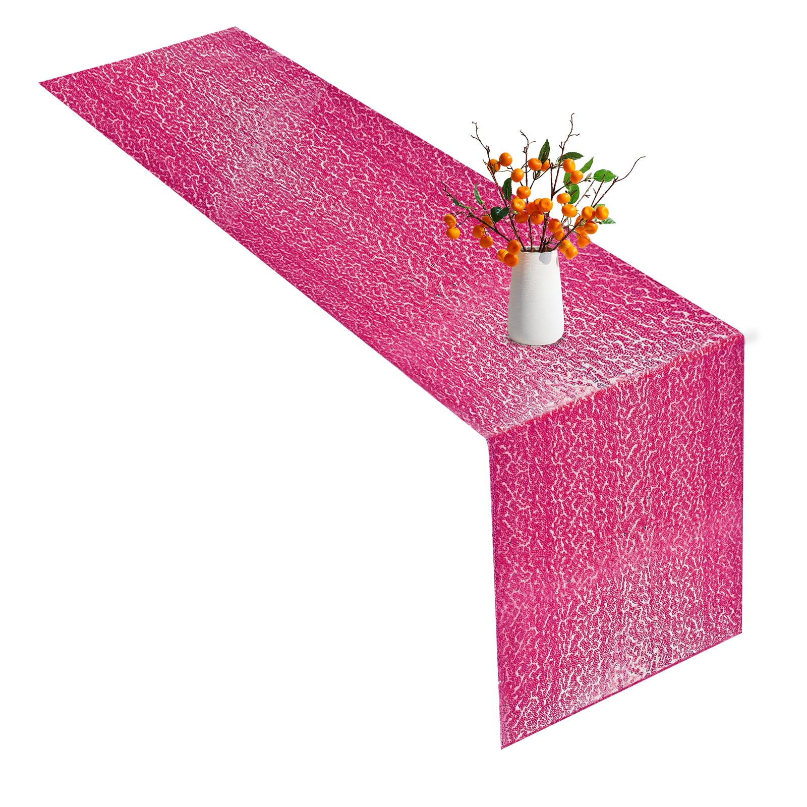 Snapklik.com : MIAHART Sequin Table Runner 12 X 72inch Table Runner Hot ...