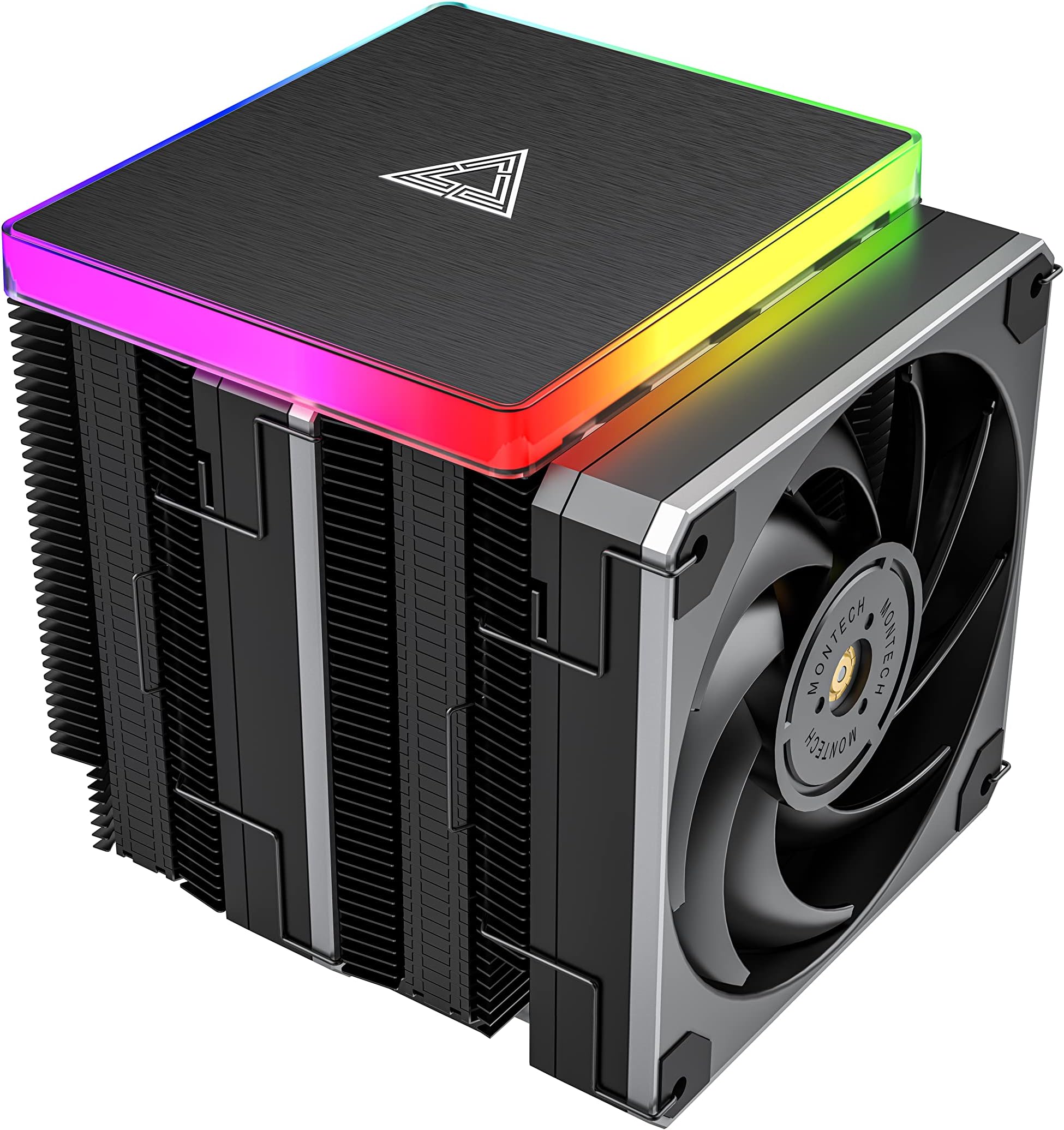 Amazon.com: MONTECH Metal DT24 Premium High Performing Dual Tower CPU ...