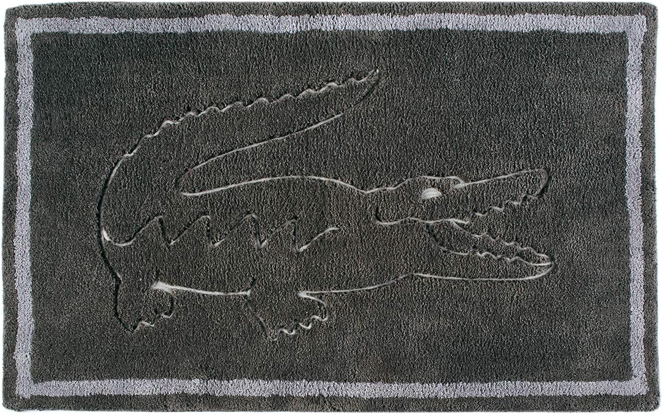 Amazon.com: Lacoste Legend 100% Cotton Bathroom Rug, 20" W x 32" L ...