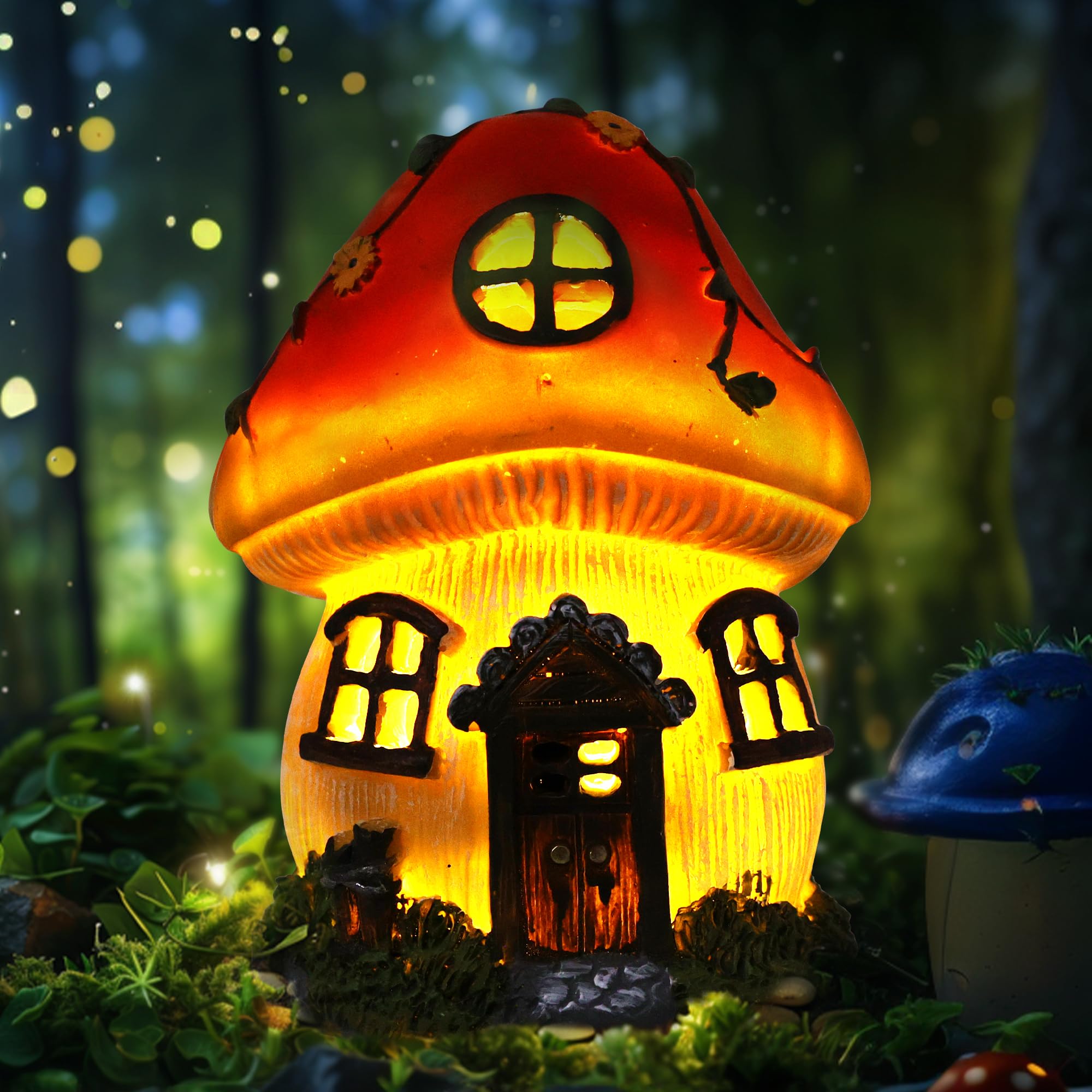 Fairy Mushroom Garden Light SunShroom™ Solar Garden Mushroom