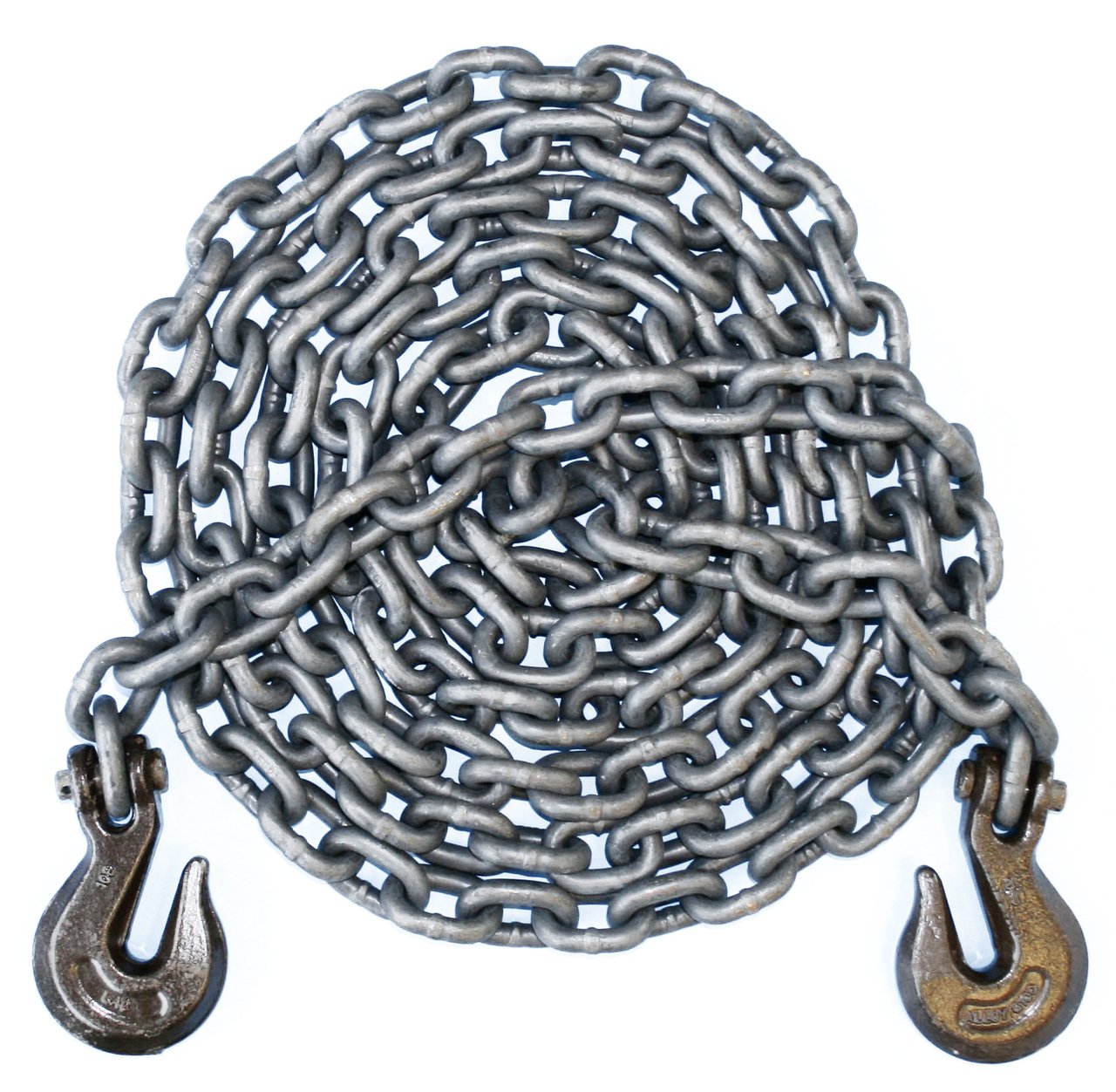 1/2" - Grade 100 Binder Chain - Grab Hooks - 10' Length: Amazon.com ...