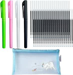 Vartiey 40 PCS Invisible ink pen,Disappearing ink pen-With 4 Pens,40 ...