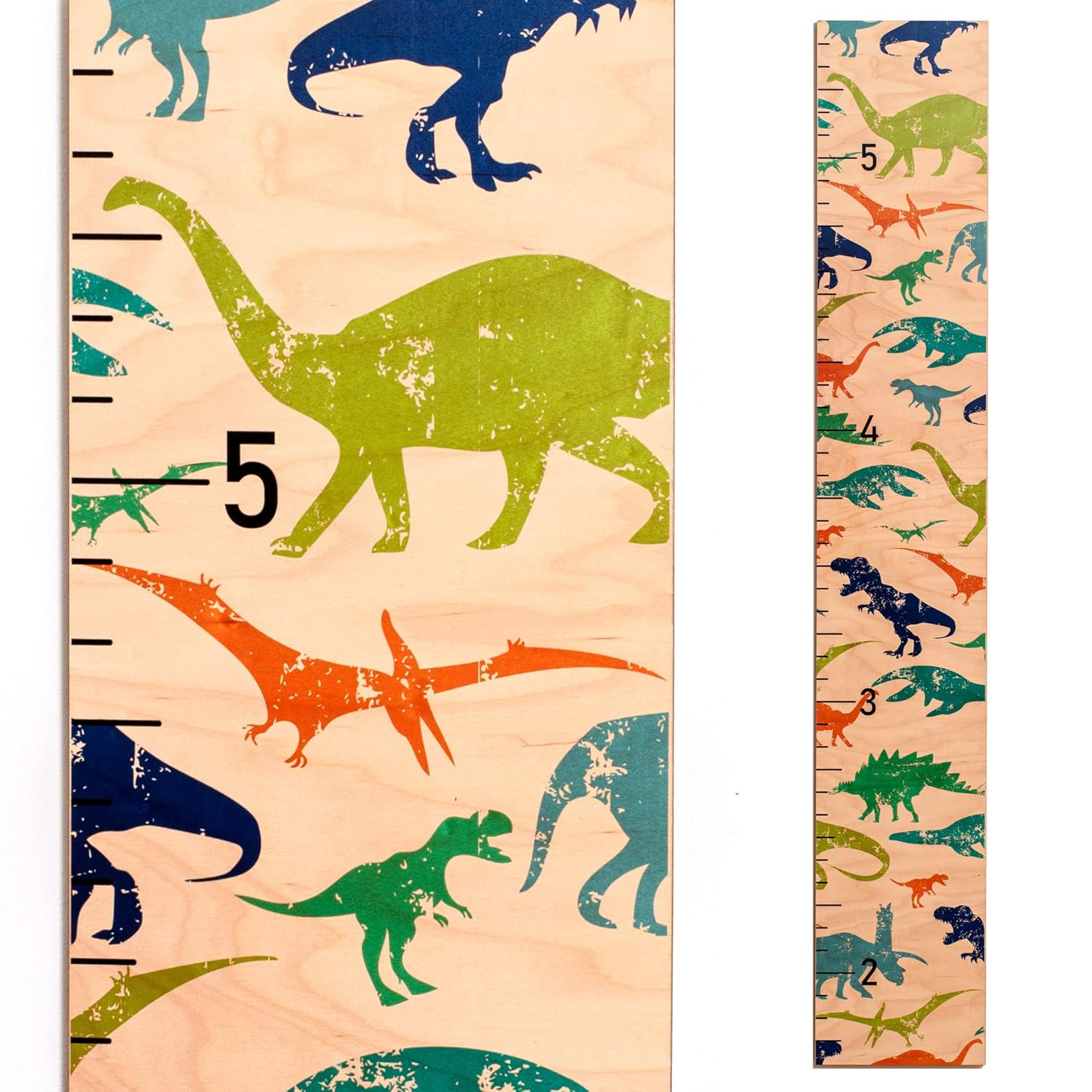 Amazon.com: Headwaters Studio Wooden Growth Chart for Wall - Kids ...