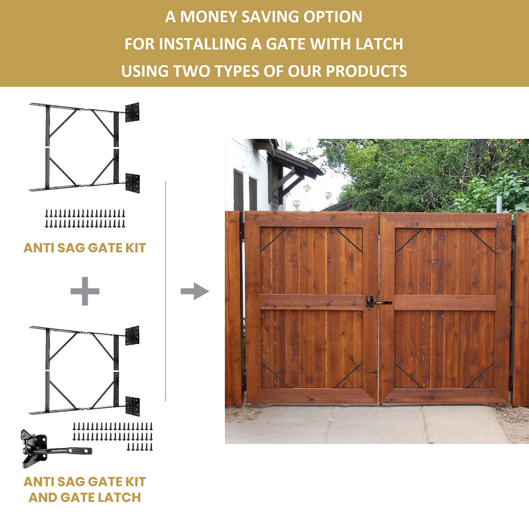 Snapklik.com : Anti Sag Gate Kit