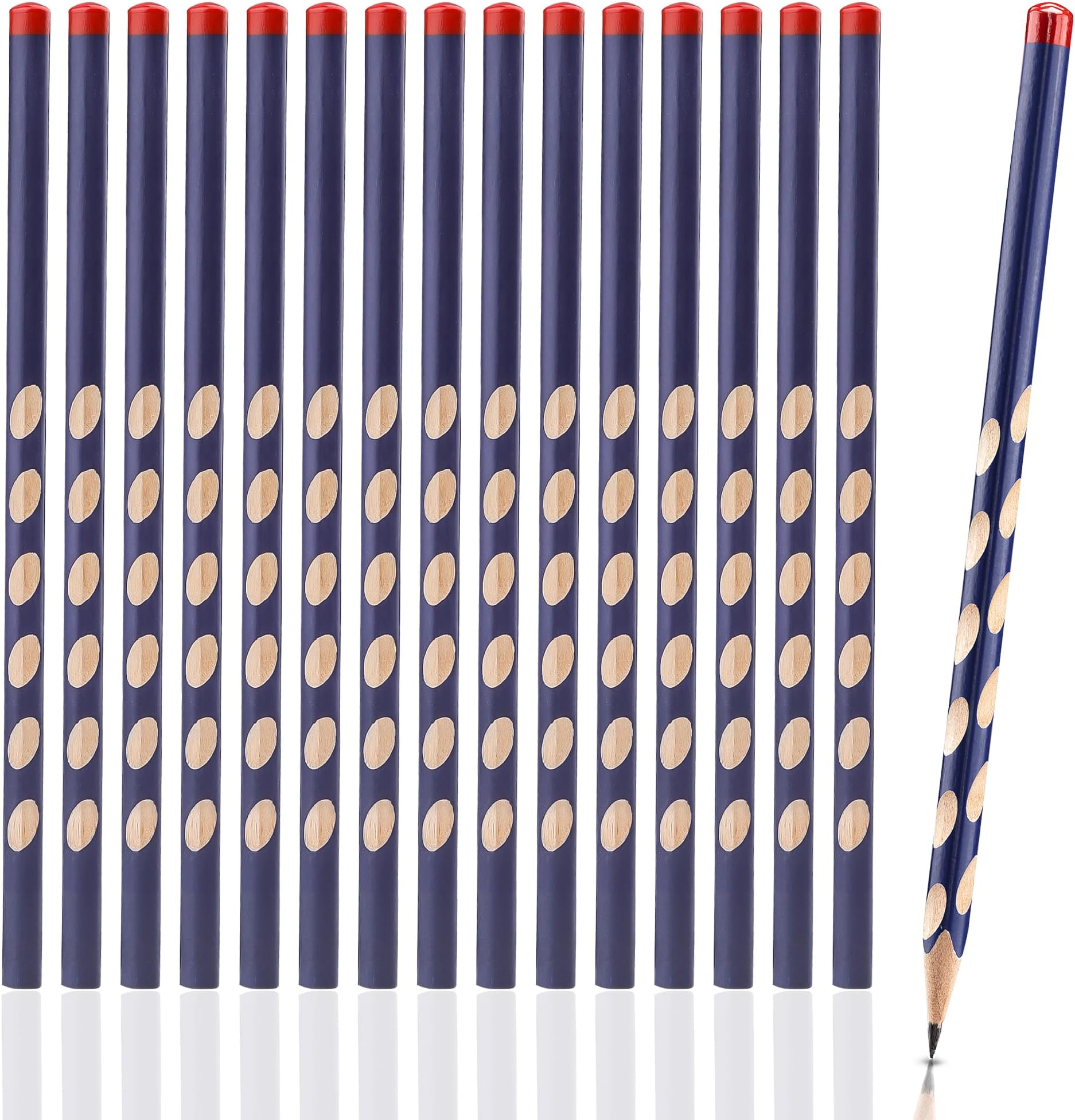 YSDMY HB Pencil 30 Pcs Ergonomic Graphite Pencil Non-Slip Triangular ...