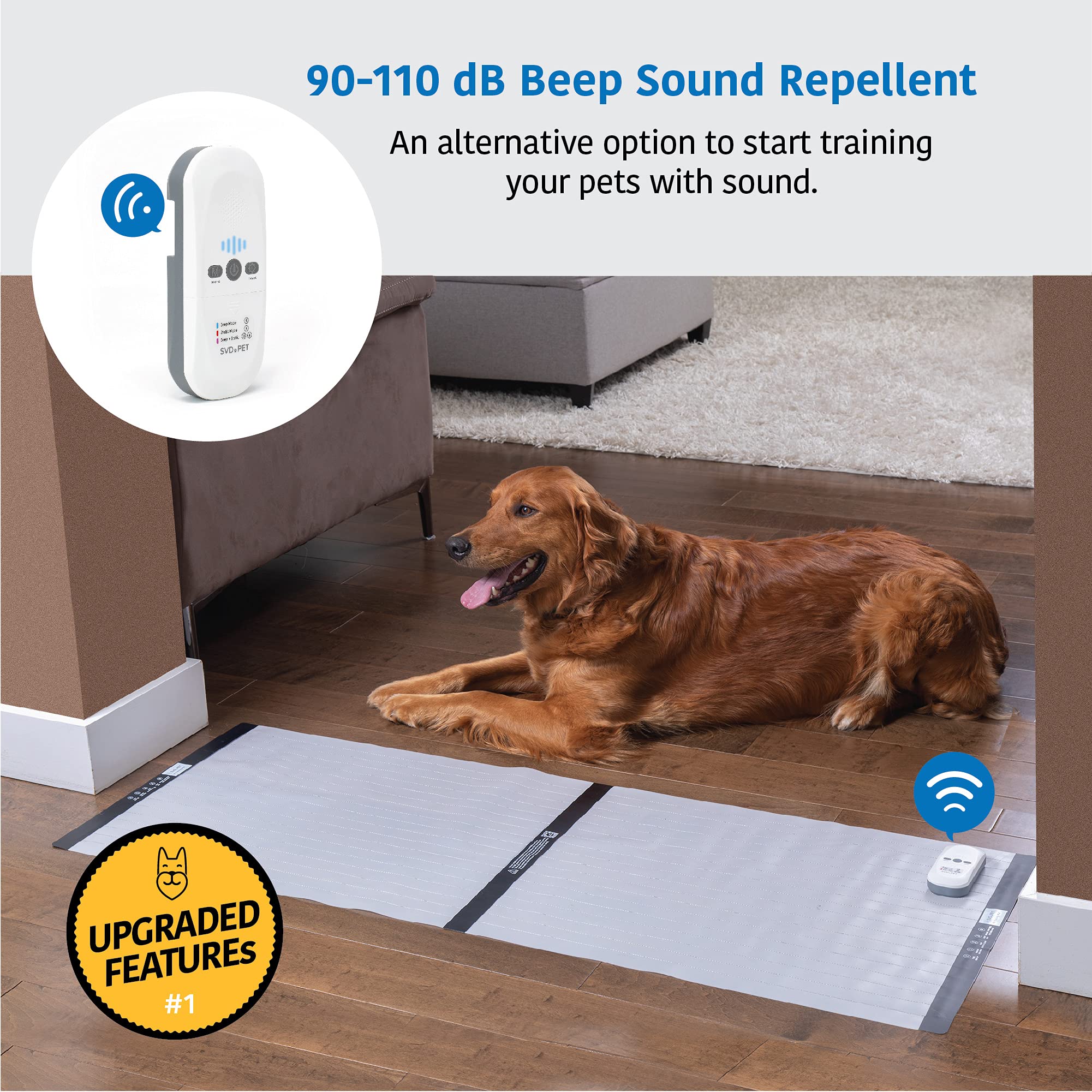 SVD.PET Pet Training Mat, (2-Pack) Large 48" X 20", Pet Shock Pad, Dogs ...