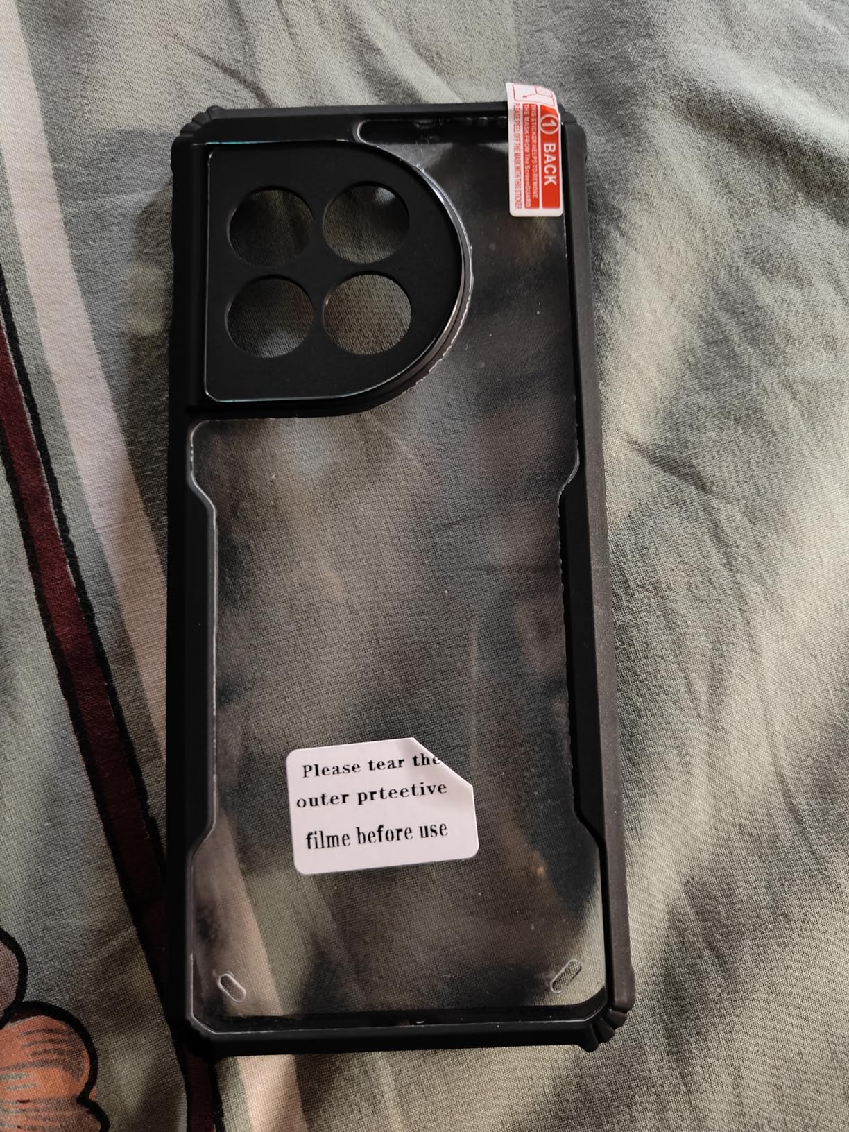 TheGiftKart Shockproof Crystal Clear Back Cover Case for OnePlus 11R 5G ...