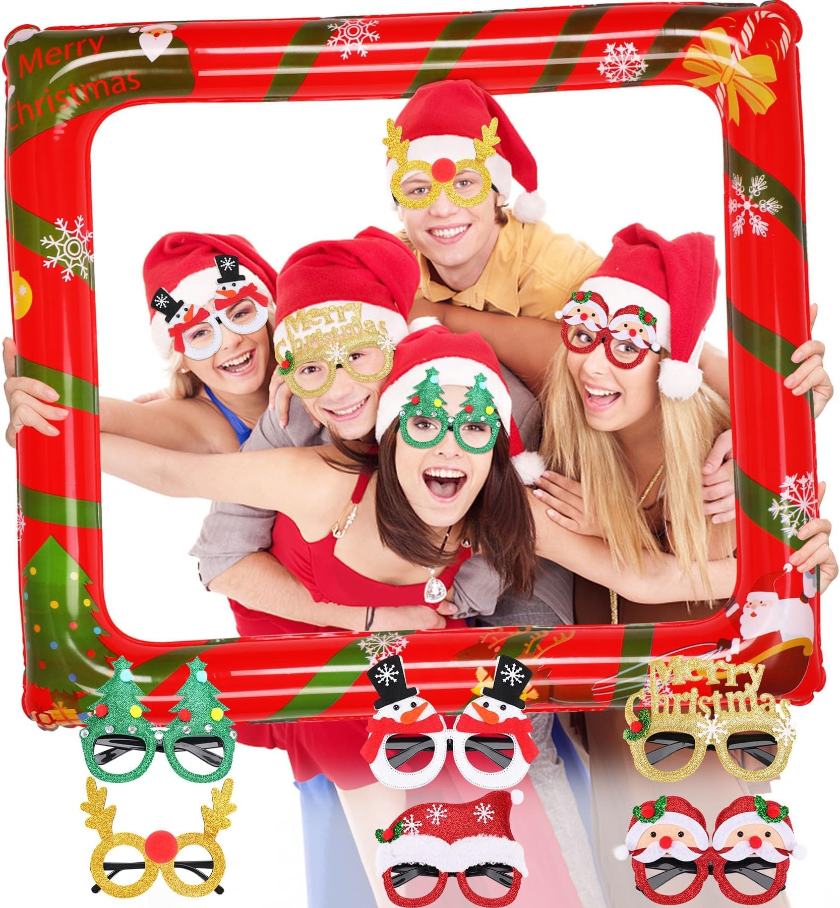 Amazon.com: Christmas Party Decorations Elf Christmas Door Cover ...