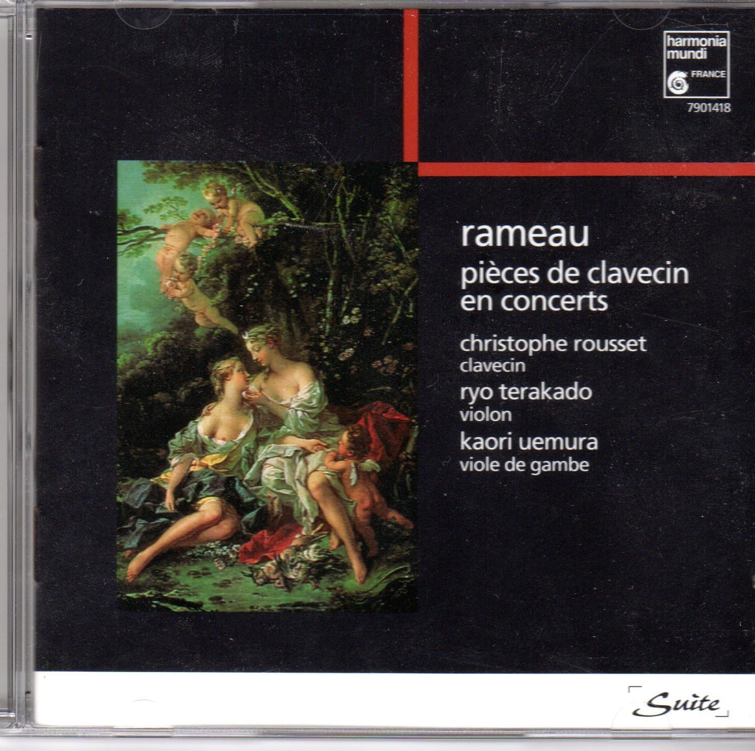 Amazon.co.jp: Rameau: Pieces de clavecin en concerts: ミュージック