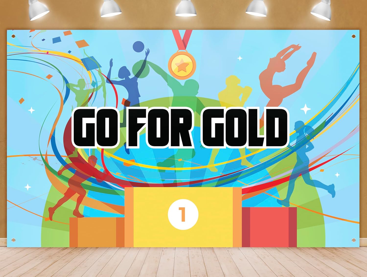 Amazon.com : Sports Party Backdrop – Sports Birthday Banner, Sports ...