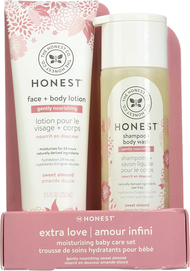 Amazon.com: The Honest Company 2Piece Shampoo + Body Wash, Sweet Almond ...