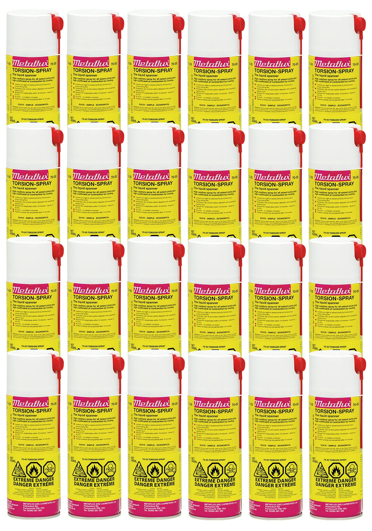 Buy Metaflux70-05 Torsion Spray Rust Remover for Metal – Penetrating ...