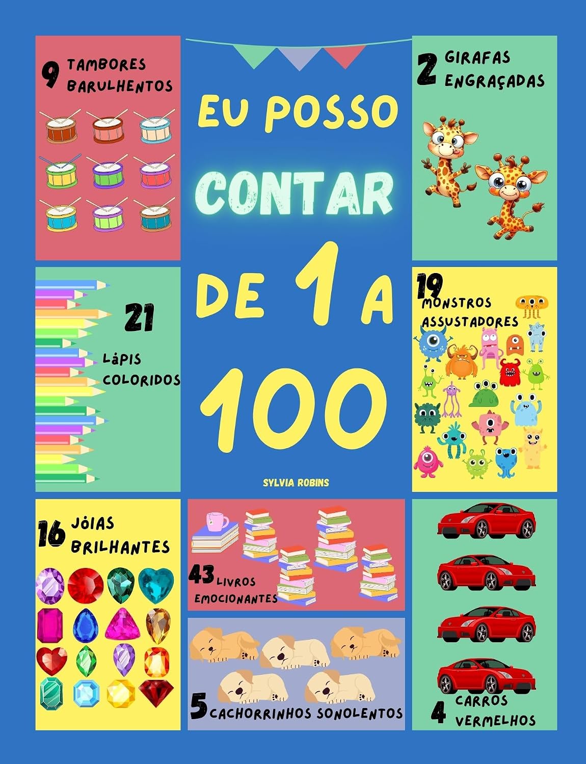 Eu Posso Contar de 1 a 100: Um Livro de Contagem Divertido e Interativo ...