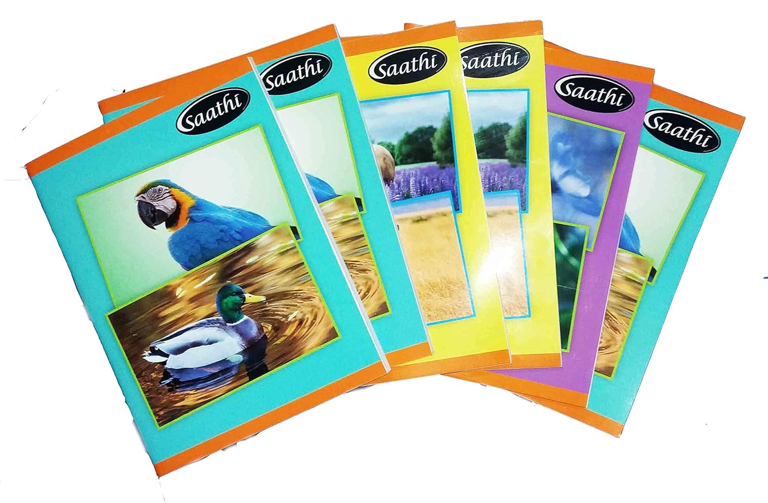 Saathi Notebooks (Pack Of 6) Quality Paper (Ruled) : A ONE AGENCY, A ...