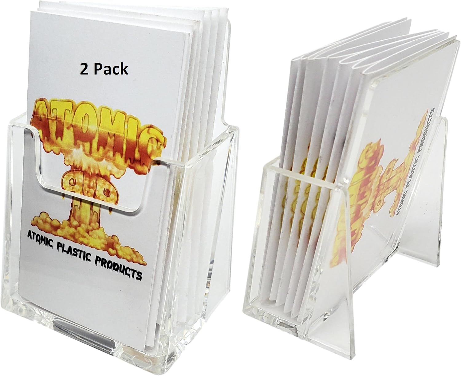 Amazon.com : ATOMIC PLASTIC PRODUCTS Clear Vertical Orientation ...