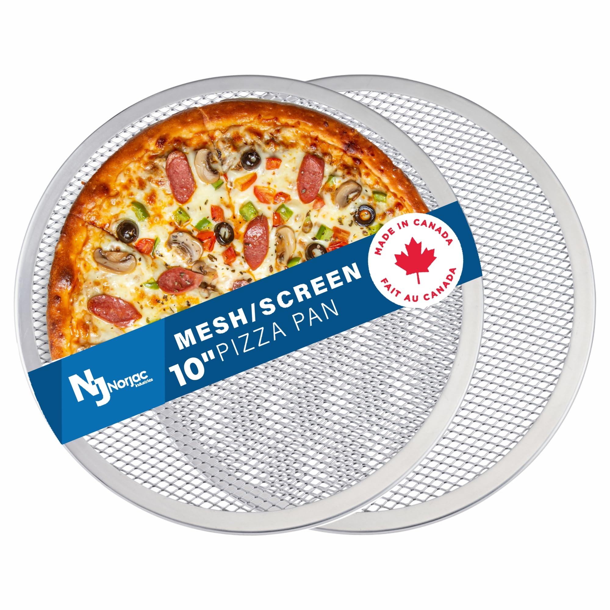 Snapklik.com : Norjac Restaurant-Grade Non-Stick 10-Inch 2 Pack ...