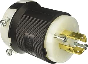 Amazon.com: Hubbell HBL2421 Twist-Lock Plug : Tools & Home Improvement