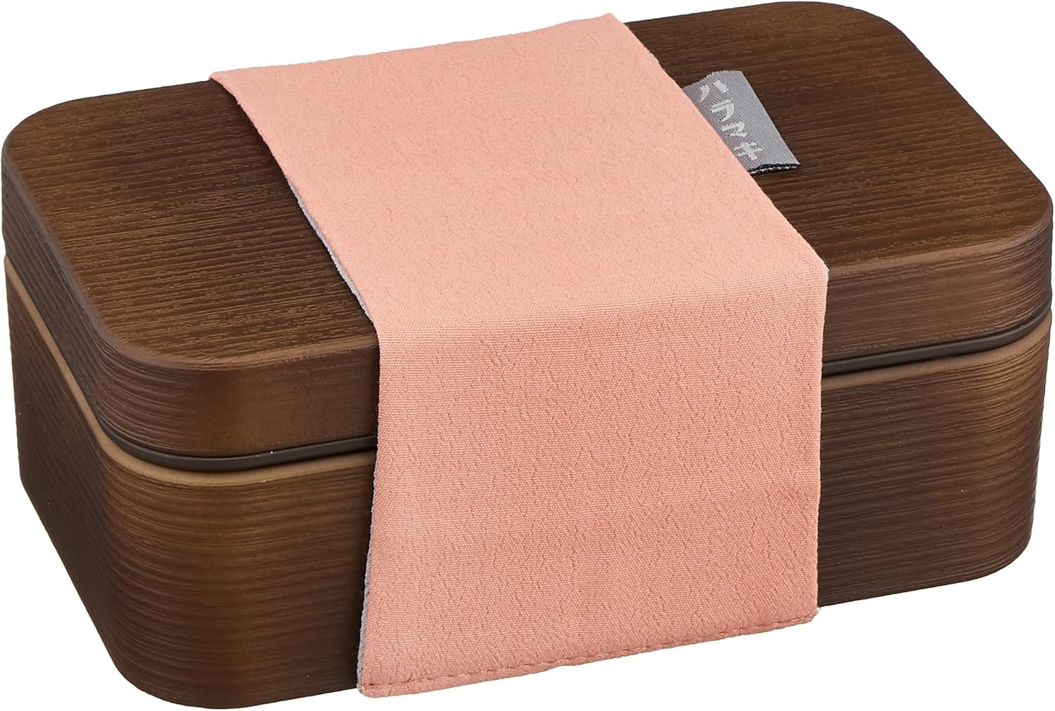 Amazon.com: Showa Bento Box Haramaki Wood Grain Long Angle Bento Small ...