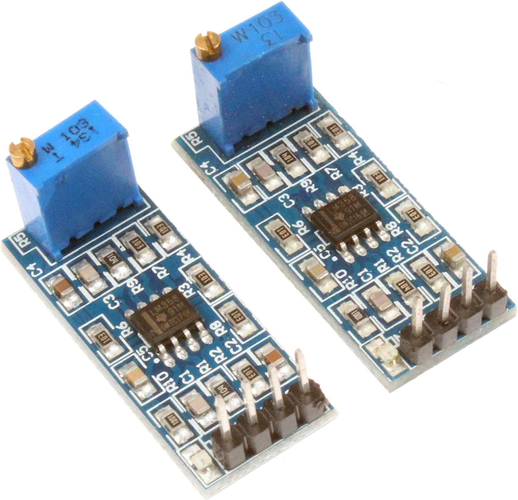 Amazon.com: AITRIP 3PCS Voltage Amplifier Module, 3-12V DC High ...