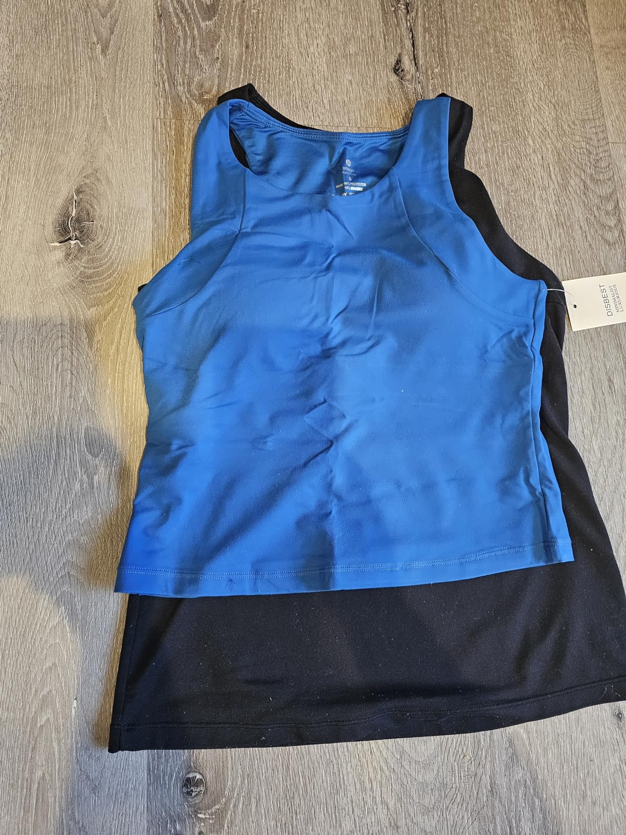 High Neck Workout Tank Tops Sports Bras for Women Full Coverage Tank ...