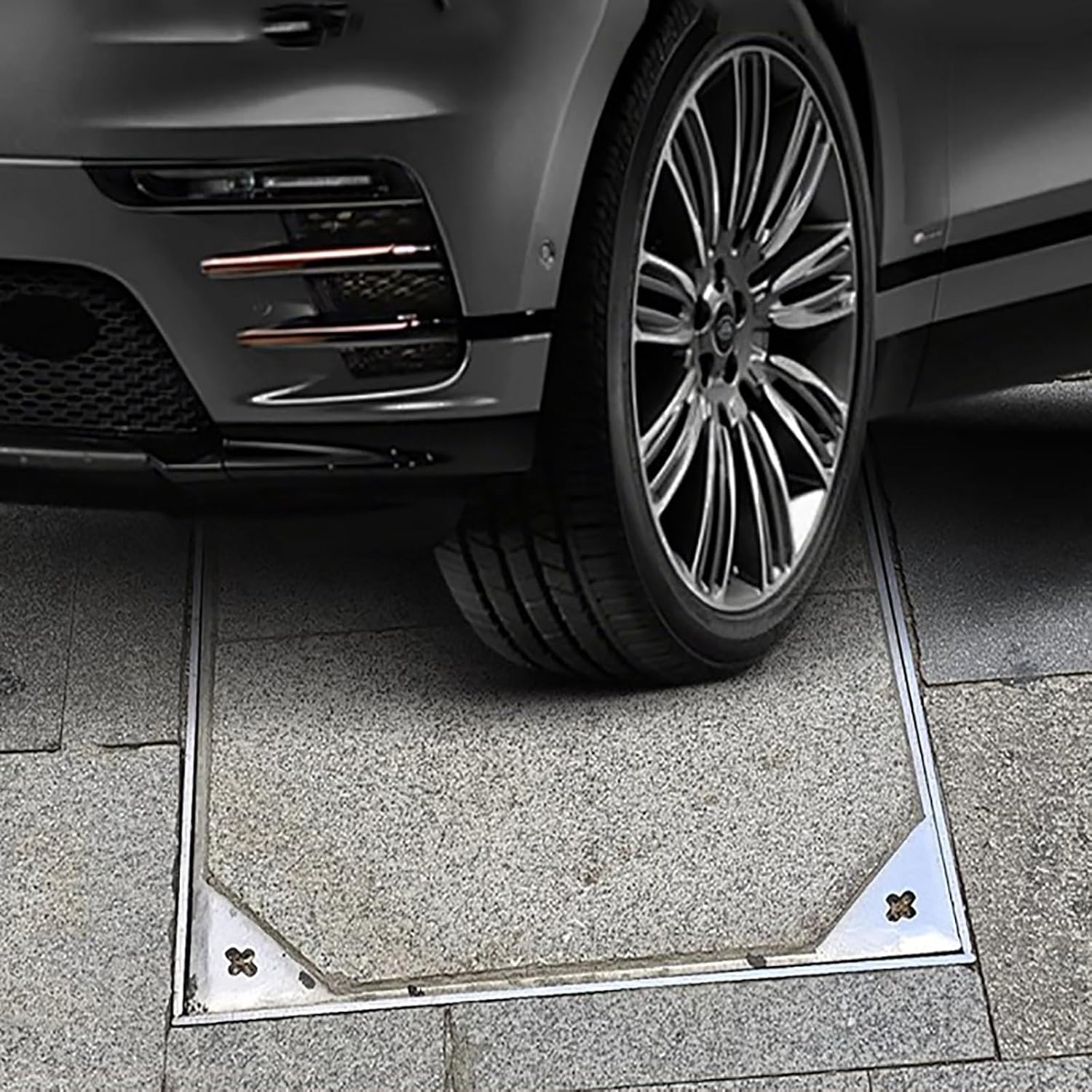 Amazon.com: HDYZJQ Square Metal Manhole Cover for Driveway/Pavement ...