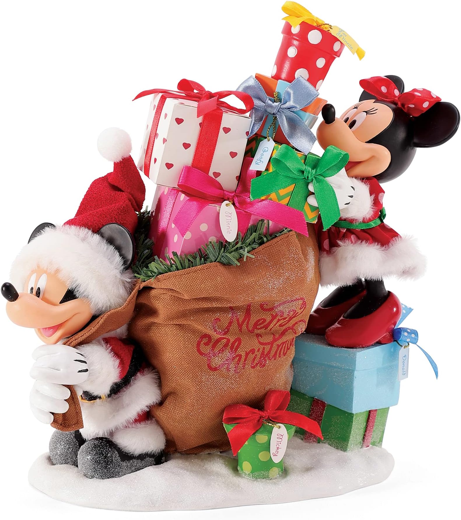 Amazon.com: Department 56 Disney Mickey Mouse Village Minnie Struts Her ...