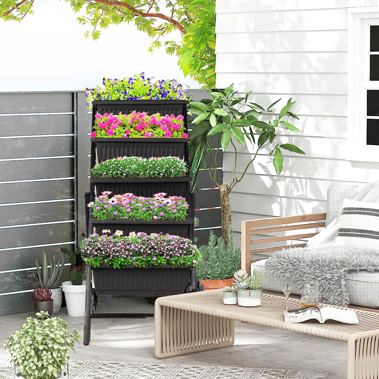 Vertical Garden Boxes Buy Portable Vertical Garden Tower
