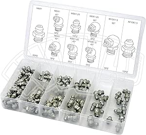 Kit de 110 engrasadores surtidos en caja de cabezal engrasador para ...