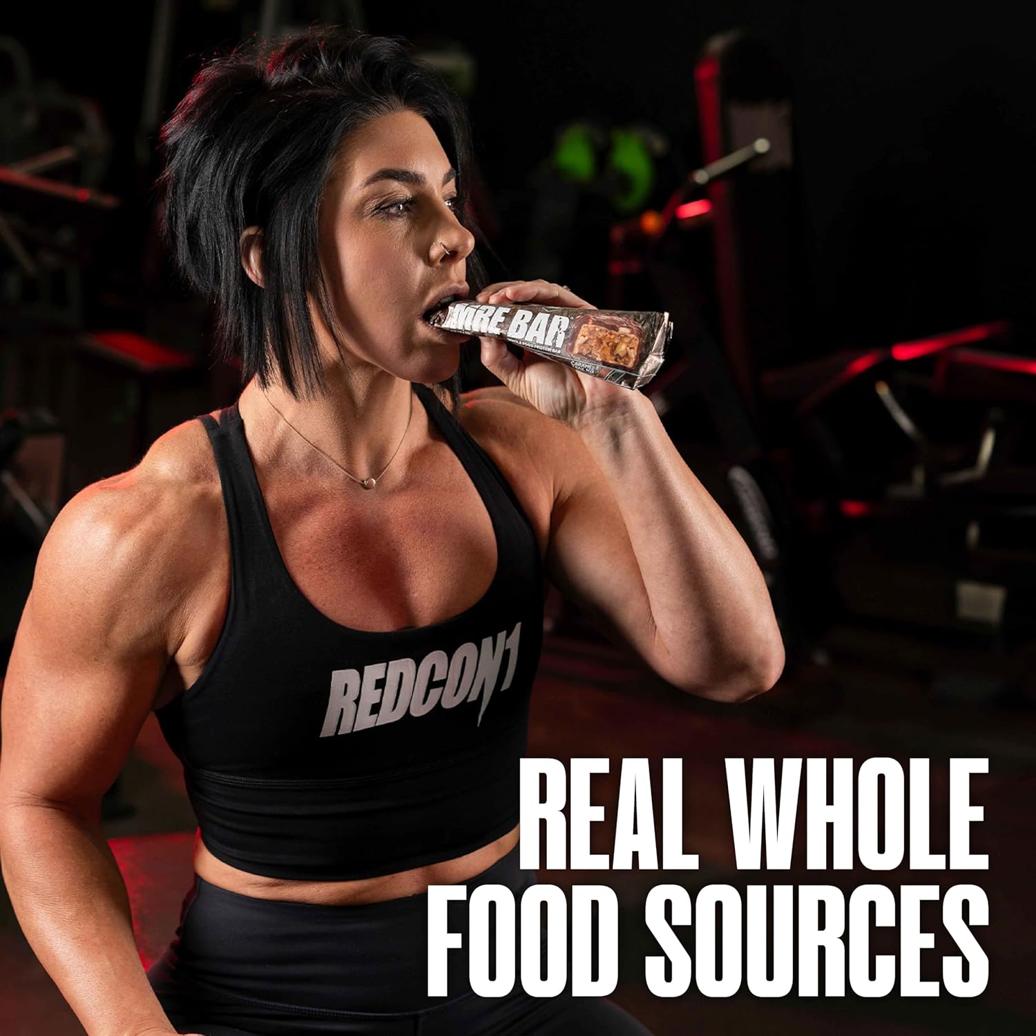 REDCON1 x Mossy Oak MRE Protein Bar, Caramel Trail Mix – 0.71 oz de ...