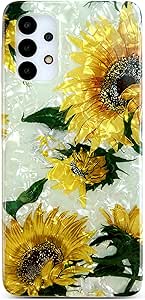 Amazon.com: Qokey for Galaxy A32 5G Case(Not fit A32 4G), Clear Sparkle Bling Soft Bumper ...