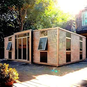 Generic 20/40FT Prefabricated Tiny House Kits with Three Bedrooms ...